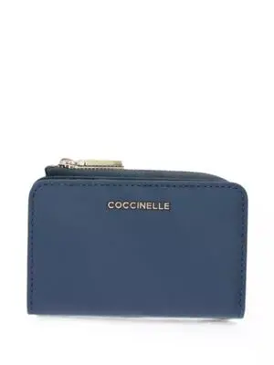 COCCINELLE Logo-appliqué Wallet - Blue