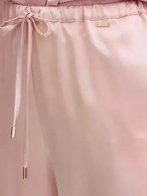 FRACOMINA Satin Palazzo Trousers