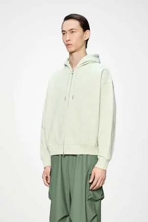 Rains Classic Zip Hoodie - Green
