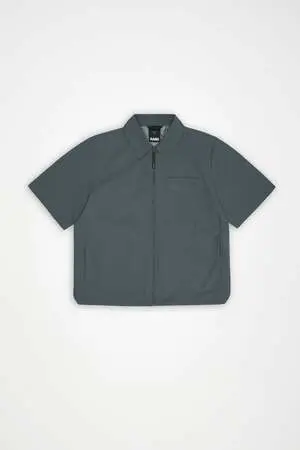 Rains Mito Short Sleeve Shirt - Grey