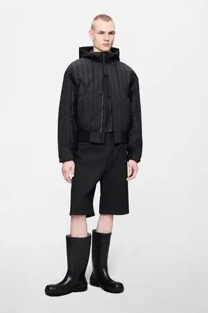 Rains Koya Vision Bomber Jacket - Black
