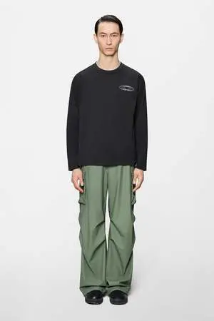 Rains Classic Long Sleeve T-shirt - Black