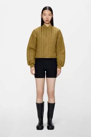 Rains Banja Liner Bomber W Jacket - Dawn