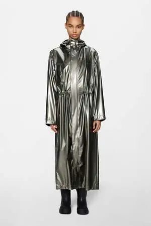 Rains Bold Longest Jacket Grey