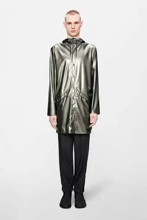 Rains Long Jacket - Grey