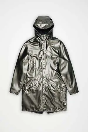 Rains Long Jacket - Grey