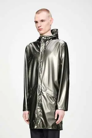 Rains Long Jacket - Grey