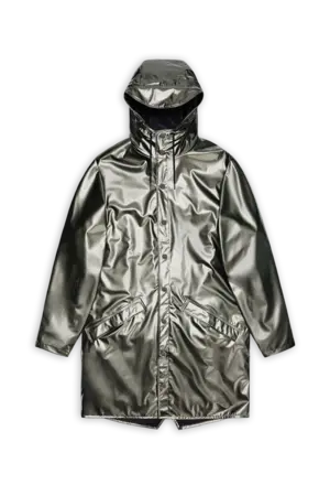 Rains Long Jacket - Grey
