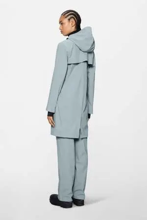Rains Suva Hardshell Long W Jacket - Pool
