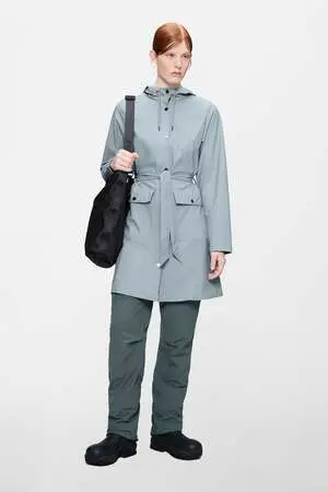 Rains Curve Long Jacket