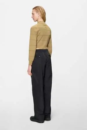 Rains Striped Knit W Long Sleeve Polo