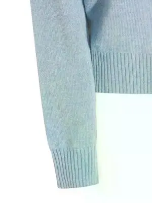 GANNI Intarsia-knit Crew-neck Sweater
