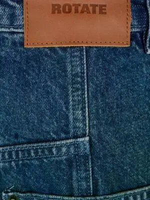 ROTATE BY BIRGER CHRISTENSEN Seam-detail Pleated Jeans