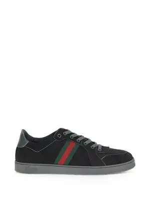 Gucci Gg Web Stripe Sneakers