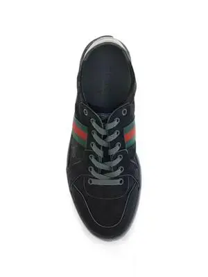 Gucci Gg Web Stripe Sneakers