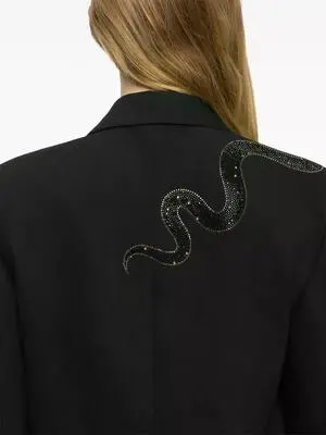 Zadig&Voltaire Vanille Crystal-embellished Blazer