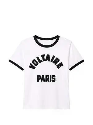 Zadig&Voltaire Alys Logo Print T-shirt