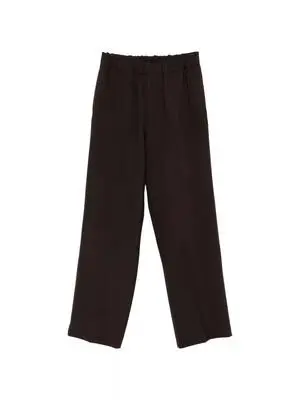 Sandro Elasticated Waistband Trousers - Brown