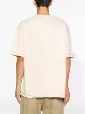Drole De Monsieur Embroidered-graphic T-shirt