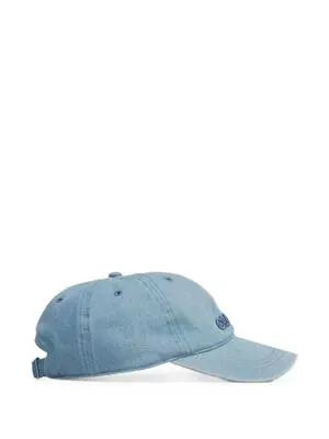 Carrera Eyewear Logo Embroidered Denim Baseball Cap