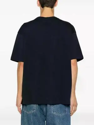 Drole De Monsieur Logo-embroidered T-shirt
