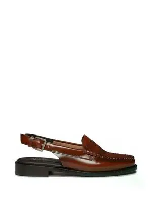 G.H.BASS Weejuns Slingback Penny Loafers