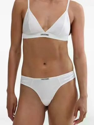 Love Stories Darling Triangle Bralette - White