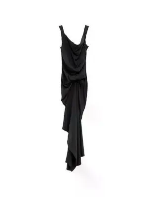 Rick Owens Draped Asymmetrical Dress