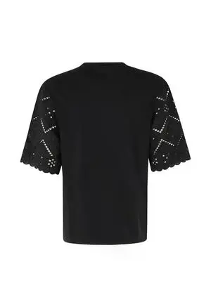 MC2 SAINT BARTH Maisa Scallop-edge T-shirt