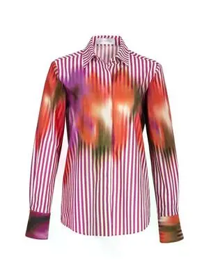 Silvia Tcherassi Linette Striped Shirt - Pink
