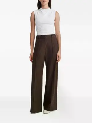 Anna Quan Adam Chalk-stripe Trousers