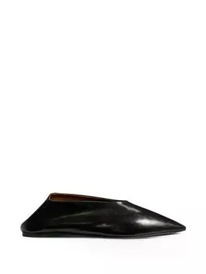 Khaite Staple-detail Ballet Flats
