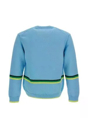JW Anderson Car Intarsia Striped Sweater