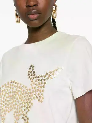 JW Anderson Star Print T-shirt - Neutrals