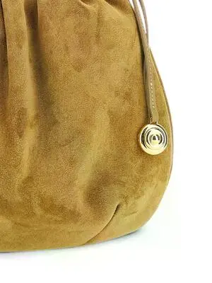 LIFFNER Suede Drawstring Shoulder Bag