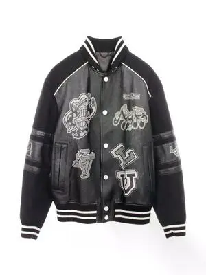 LOUIS VUITTON Varsity Bomber Jacket - Black