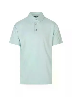 Kiton Short-sleeve Polo Shirt - Blue