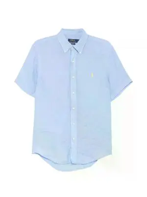 Polo Ralph Lauren Logo-embroidered Shirt - Blue
