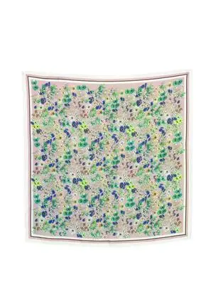 Marc O'polo Floral-print Square Scarf - Pink