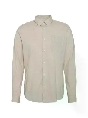 Barbour Nelson Tailored Long-sleeved Shirt - Neutrals