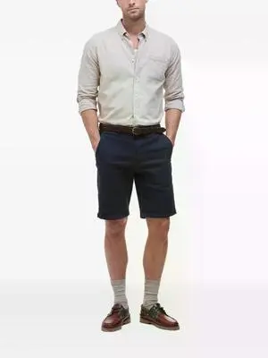Barbour Nelson Tailored Long-sleeved Shirt - Neutrals