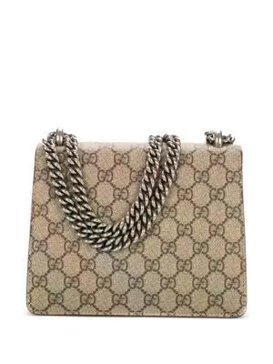 Gucci Mini Dionysus Gg Canvas Shoulder Bag - Neutrals