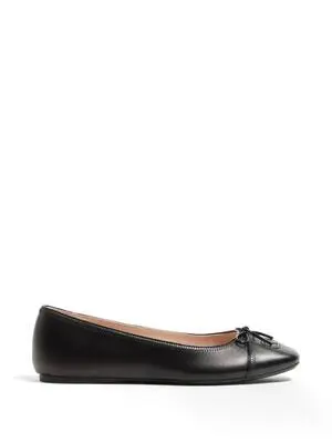 Valentino Garavani Ballerinas Vlogo Signature Nappa - Black
