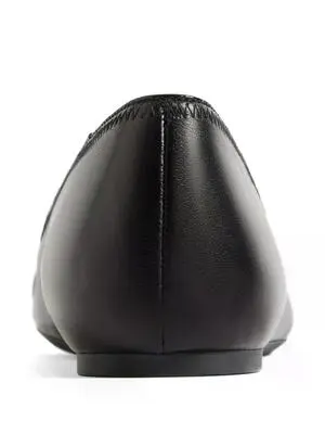 Valentino Garavani Ballerinas Vlogo Signature Nappa - Black