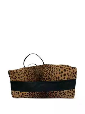 Chloé Leopard-print Calf Hair Tote Bag