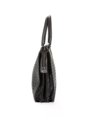 Bottega Veneta Intrecciato Weave Laptop Bag