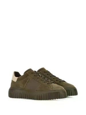 Hogan H-stripes Suede Sneakers