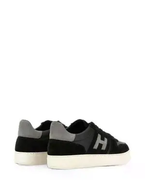 Hogan Panel Leather Sneakers