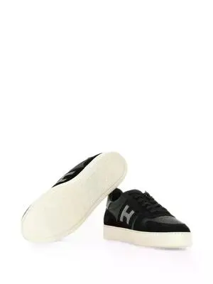 Hogan Panel Leather Sneakers