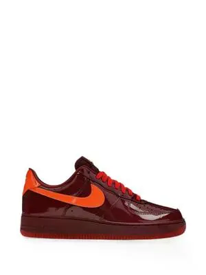 Nike Force 1 Low Qs Patent Leather Sneakers - Red